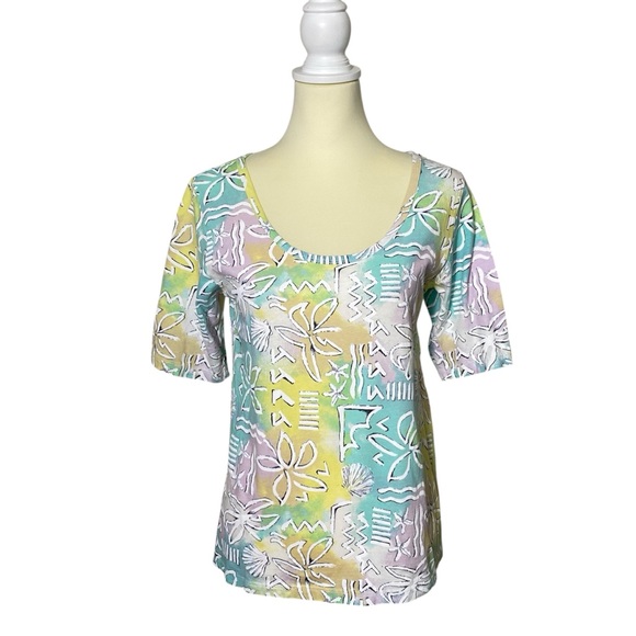 fresh produce | Tops | Fresh Produce Tropical Sea Shell Short Sleeve ...